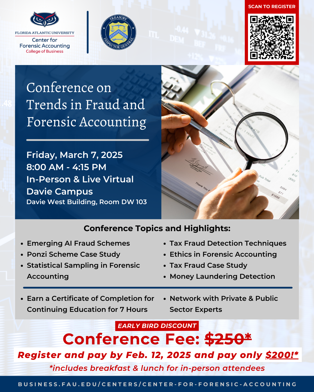 Center for Forensic Accounting | FAU Business