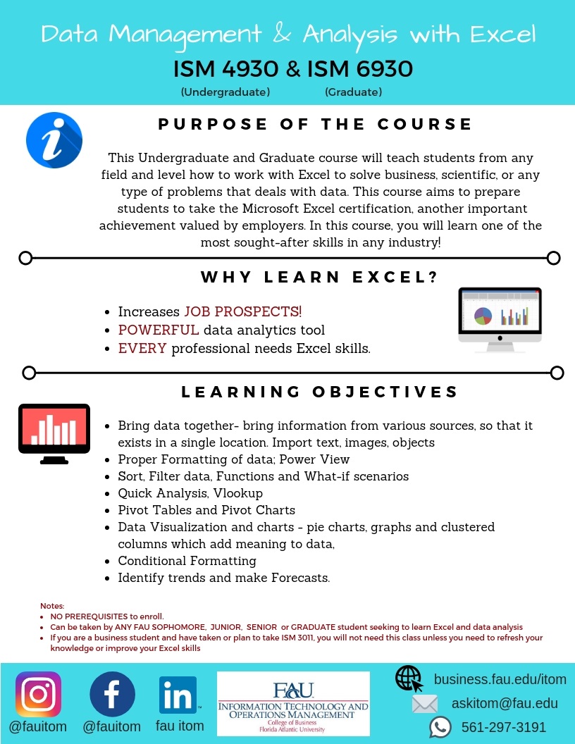 FAU | New Course Offerings